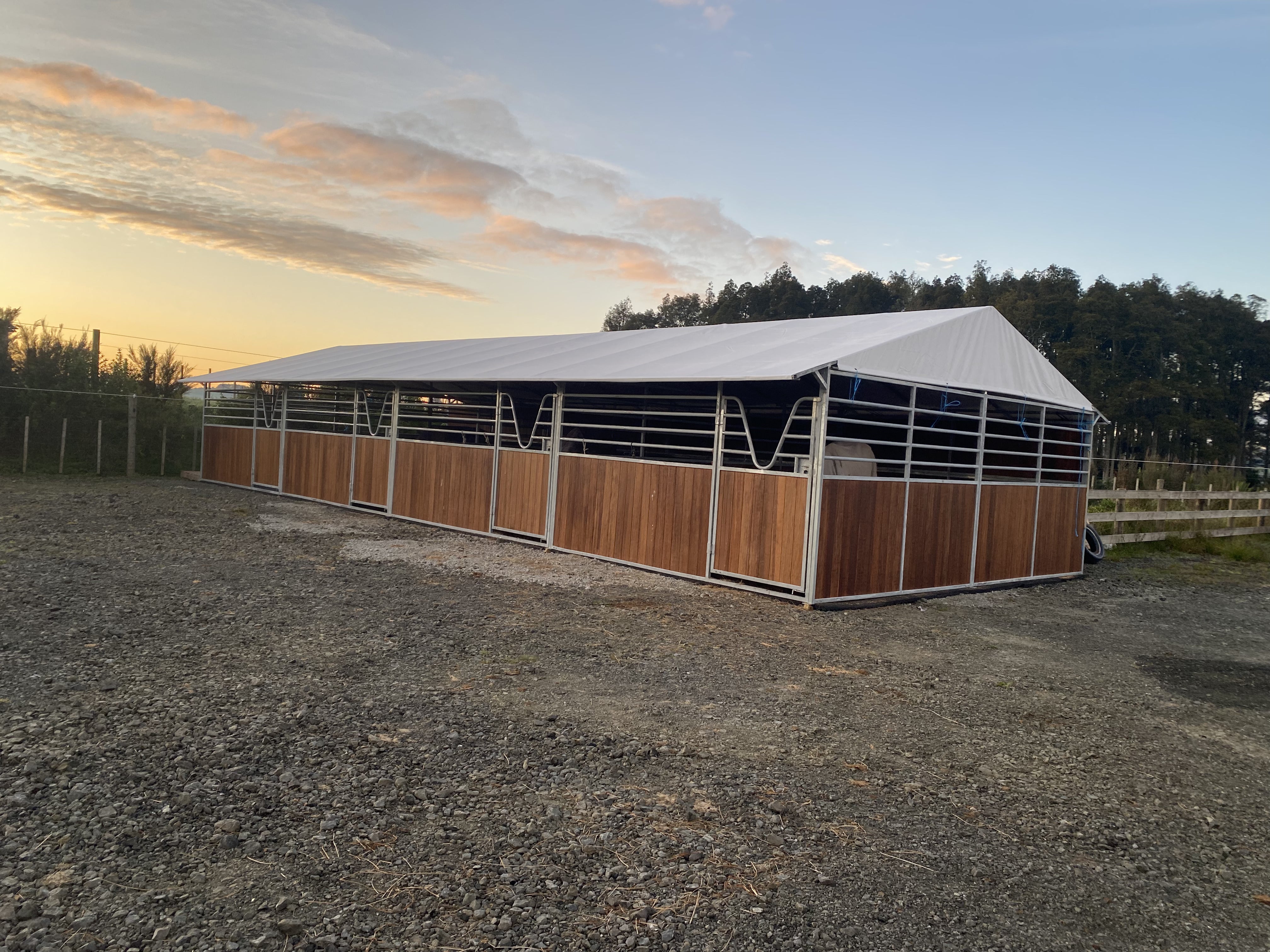 New Portable Stables – Rose Flats Equestrian